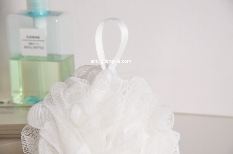 100% RPE Recycled Net Shower Sponges with GRS Certification - Buy ...